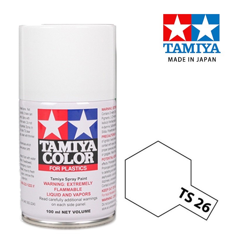 Tamiya 田宮 TS26 亮光 純白 噴罐 | 蝦皮購物