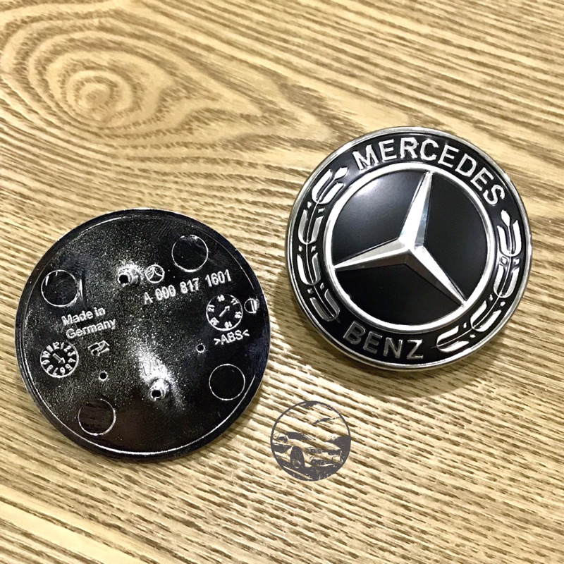 Benz 賓士 高品質 運動版 引擎蓋 前標 黑麥穗 平標 w461 w463 G GLC GLE GLK | 蝦皮購物