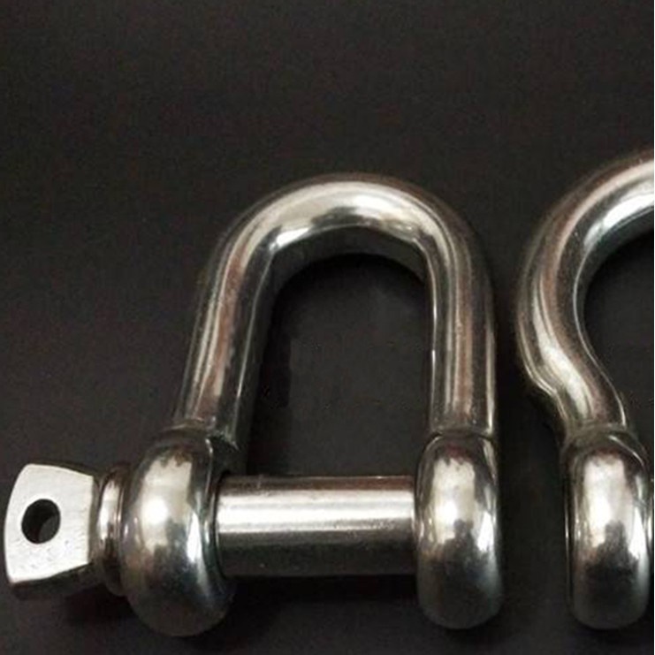 【singcoco】304材質 大尺寸 不鏽鋼 D型 白鐵 下古 卸克 卸扣 U型吊環 謝克 鋼索環 連結器 | 蝦皮購物