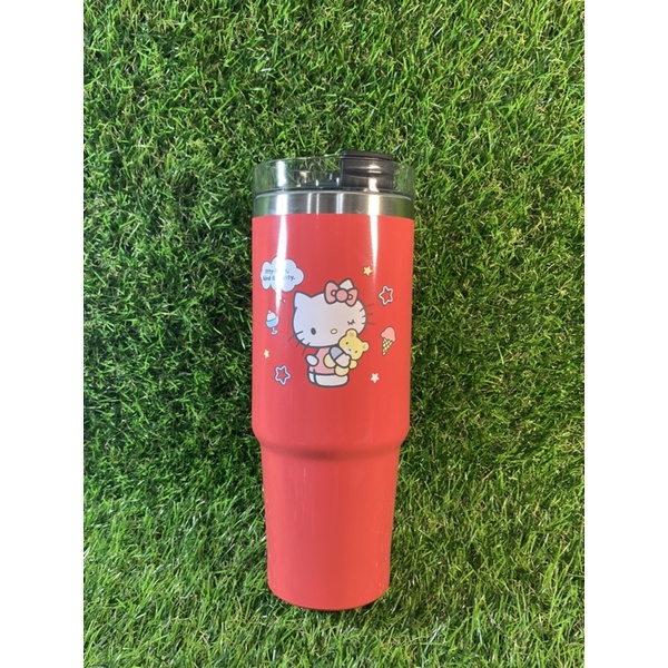 現貨 Sanrio三麗鷗 Hello Kitty 冰霸杯&提袋組-草莓/派對 附吸管 850ml | 蝦皮購物