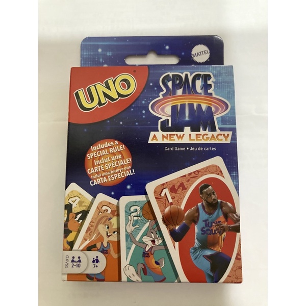 MATTEL UNO Space jam 2怪物奇兵 遊戲卡 桌遊 | 蝦皮購物