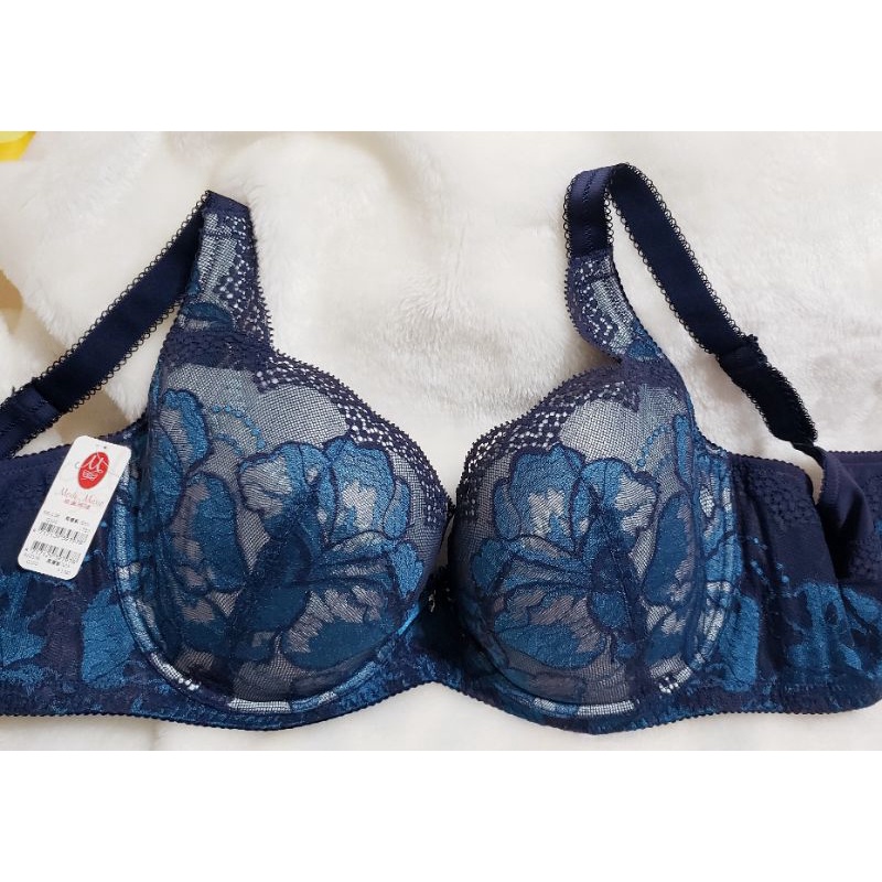 ☆曼黛瑪璉☆迷人內衣--(藍--95G.100G.).138 | 蝦皮購物