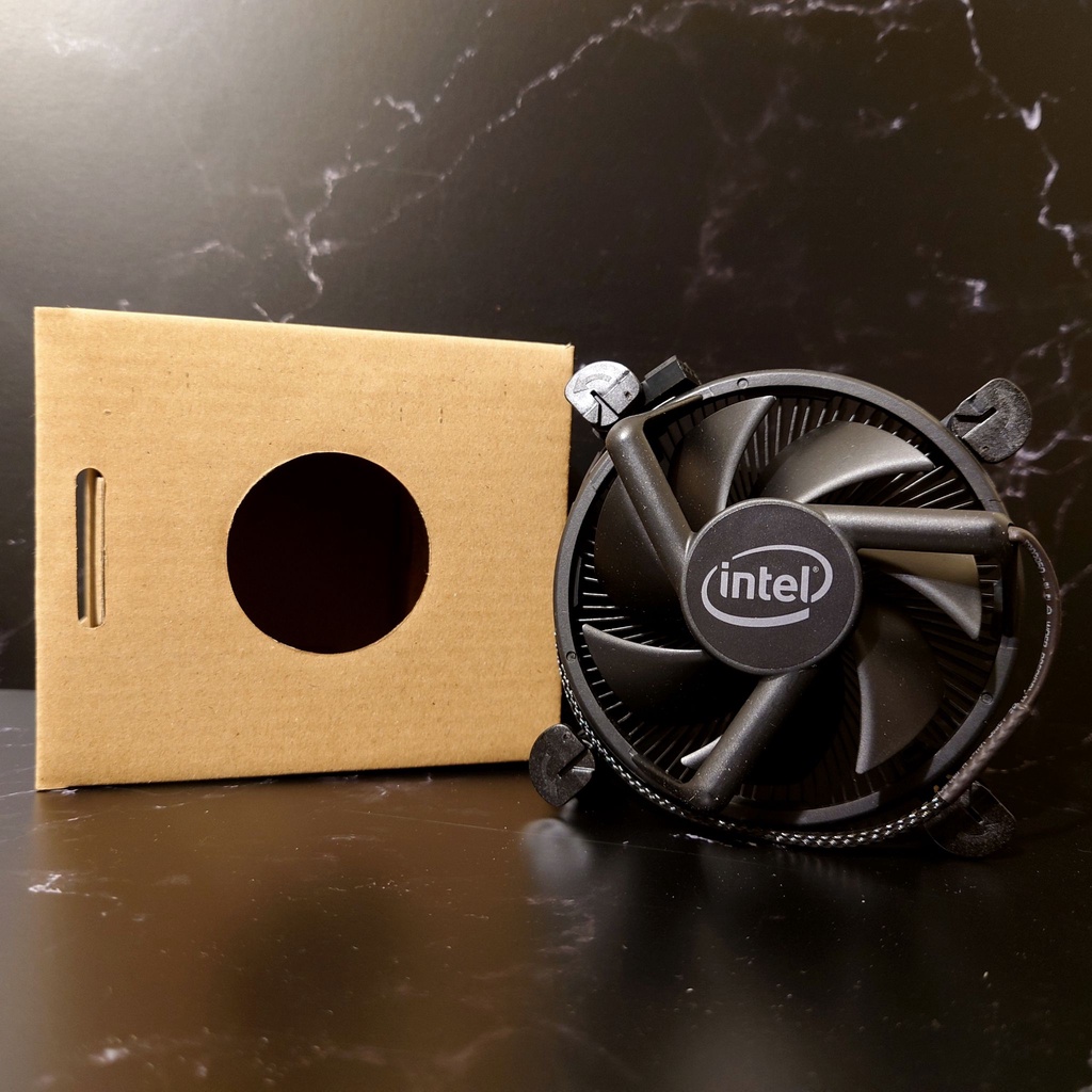 【Intel】原廠 銅底 黑化 風扇 CPU散熱器 115X 1200 Cooler Master Foxconn | 蝦皮購物