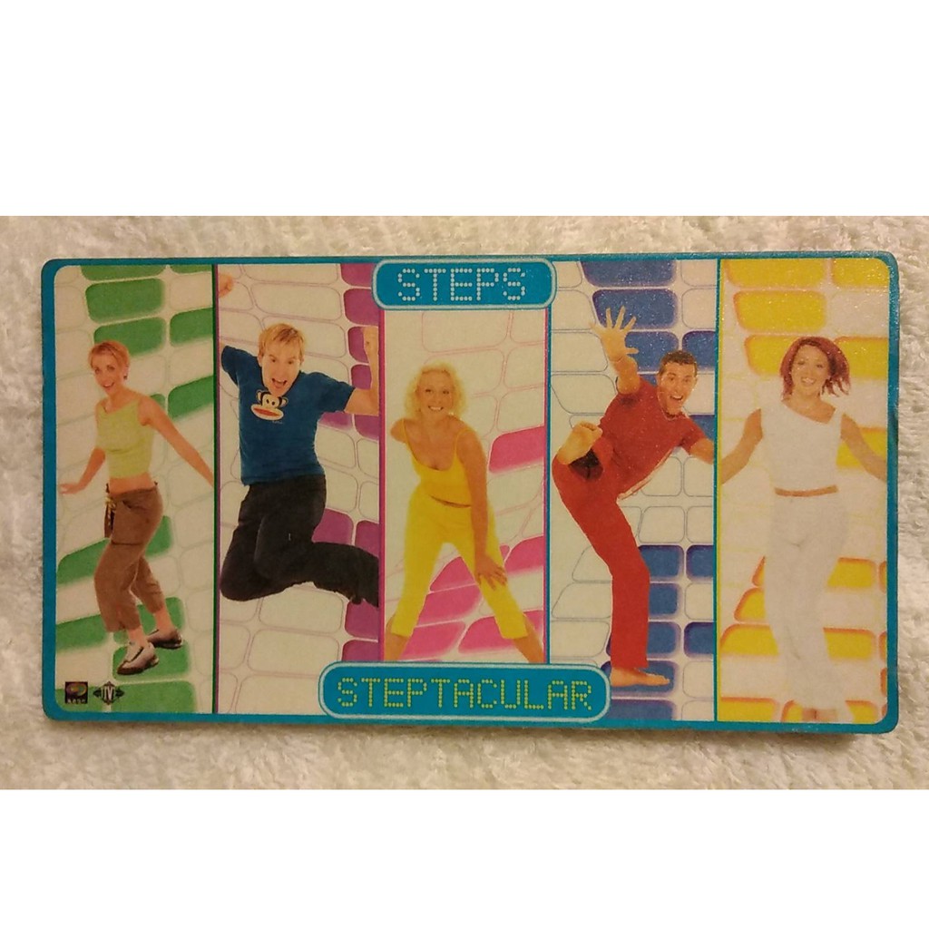 Steps 跳跳舞 Steptacular 滑鼠墊 (歌手 明星 紀念 珍藏) Promo Mouse pad | 蝦皮購物