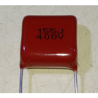 (5個) CBB電容 155J 1.5uF 400V P=15MM 塑膠電容 薄膜電容 高壓電容 麥拉電容 | 蝦皮購物