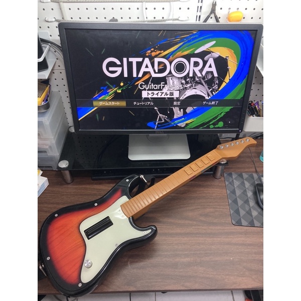 GITADORA XG 吉他控制器 大型機台 吉他高手 框體 guitarfreaks 音game bemani | 蝦皮購物