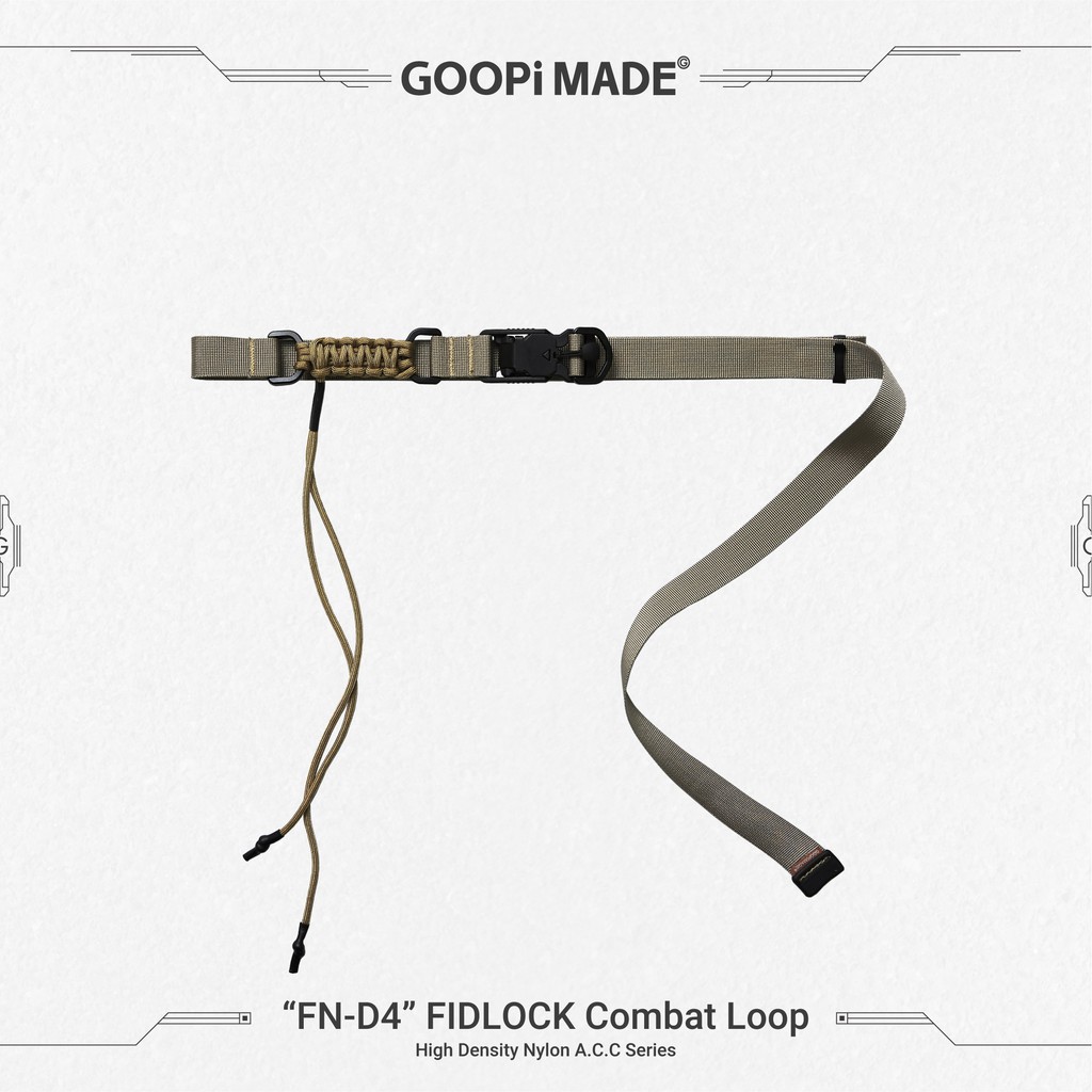 GOOPiMADE 21SS “FN-D4” FIDLOCK Combat Loop 沙色 孤僻戰術腰帶 | 蝦皮購物