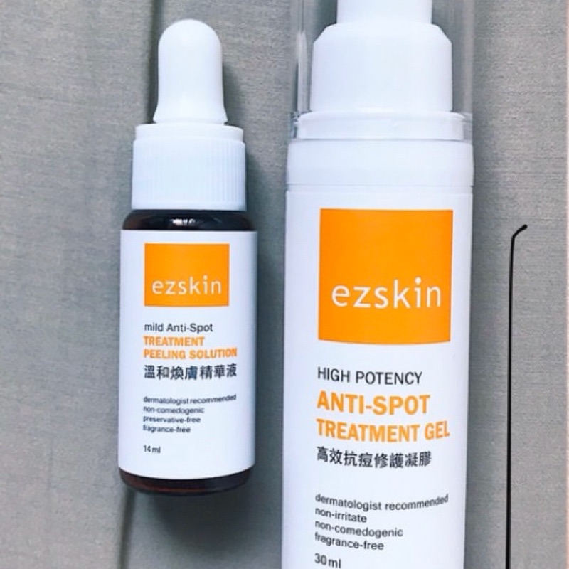 Ezskin 溫和煥膚酸+抗痘凝膠（含運） | 蝦皮購物