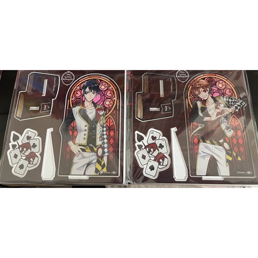 [現貨] ツイステ twst 迪士尼 扭曲仙境 Ace Deuce 花窗 立牌 | 蝦皮購物