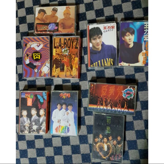 絕版 錄音帶（11）每張$1500/王力宏#LA BOYZ#小虎隊 #紅孩兒 | 蝦皮購物