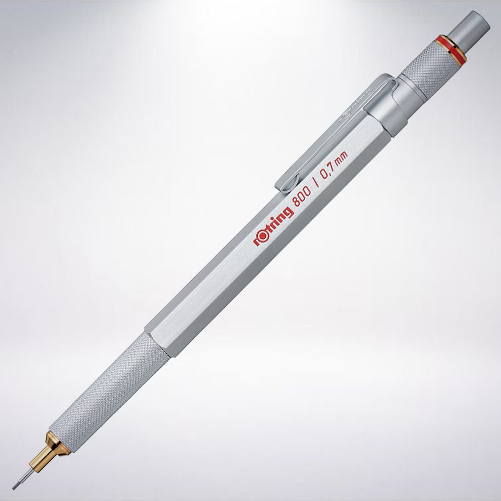 德國 rOtring 800 0.7mm 自動鉛筆: 銀色/Silver | 蝦皮購物