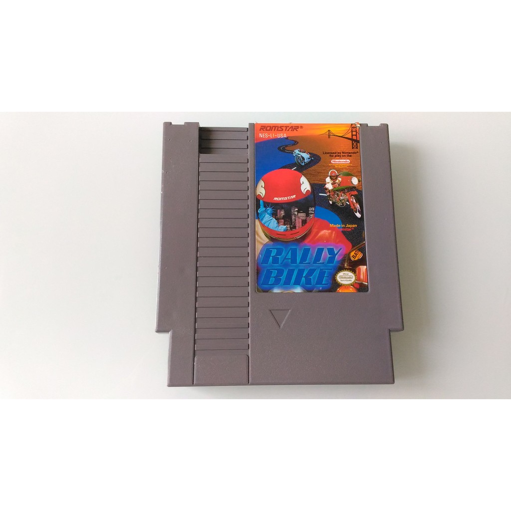 任天堂 美規 美版 NES 拉力摩托車 Rally Bike | 蝦皮購物