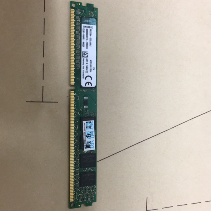 金士頓 Kingston DDR3 1600 4G 單面 記憶體 | 蝦皮購物