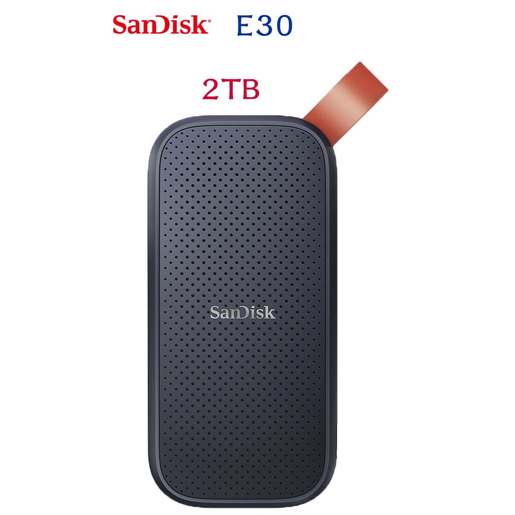 新版(G26) ~SanDisk E30 Portable SSD Type C 2TB 行動固態硬碟 | 蝦皮購物