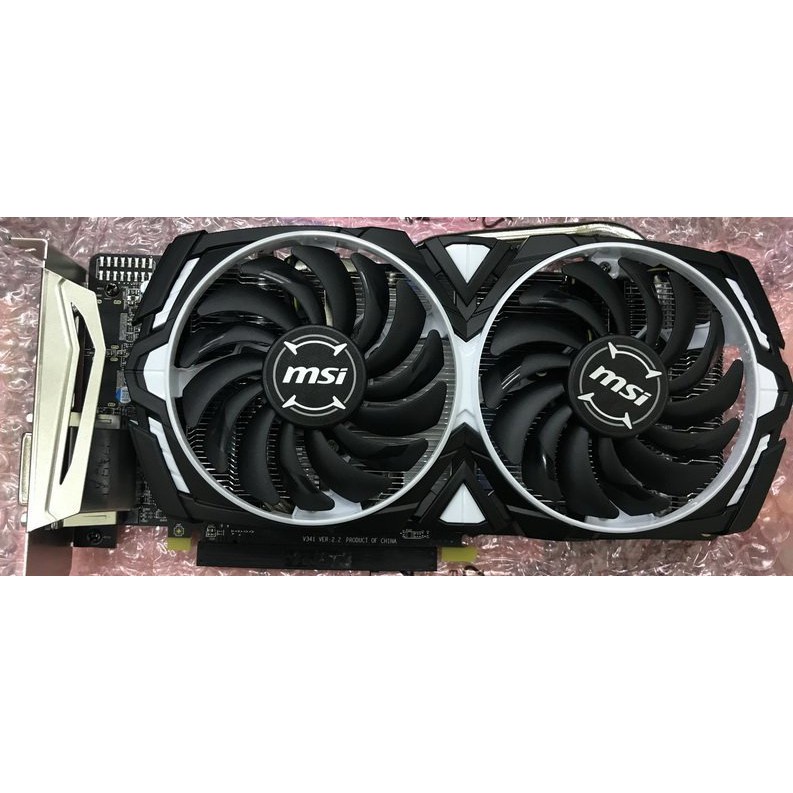 【聖大電腦】挖礦 微星MSI RX580 ARMOR 8G OC (Gaming虎) PCI-E 顯示卡 現貨 | 蝦皮購物