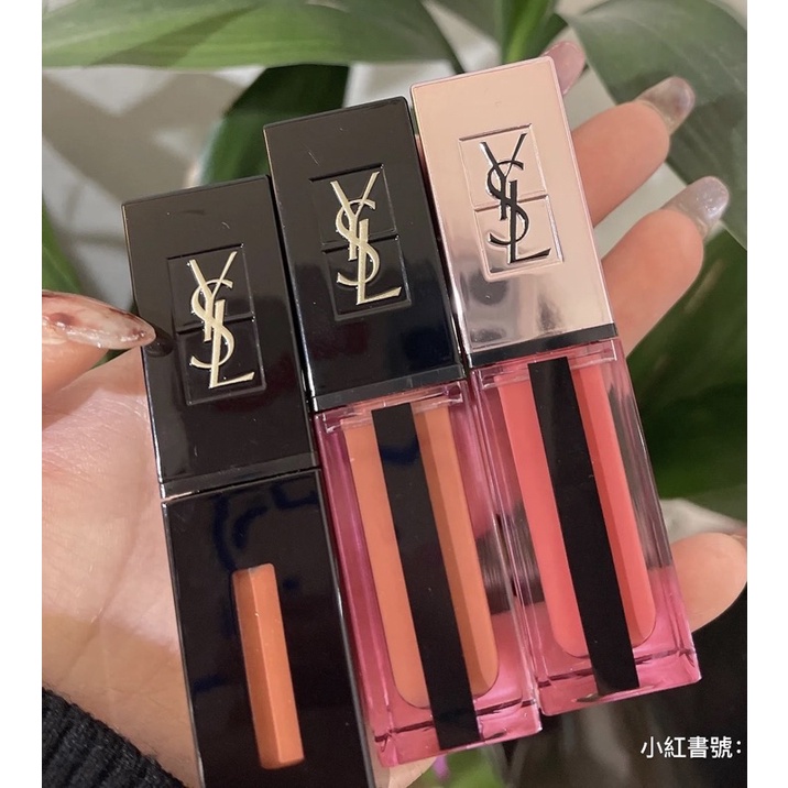YSL 現貨開發票 新品愛心唇釉620奢華緞面漆光唇釉610 611 622 440 441 416水光染唇釉612年 | 蝦皮購物