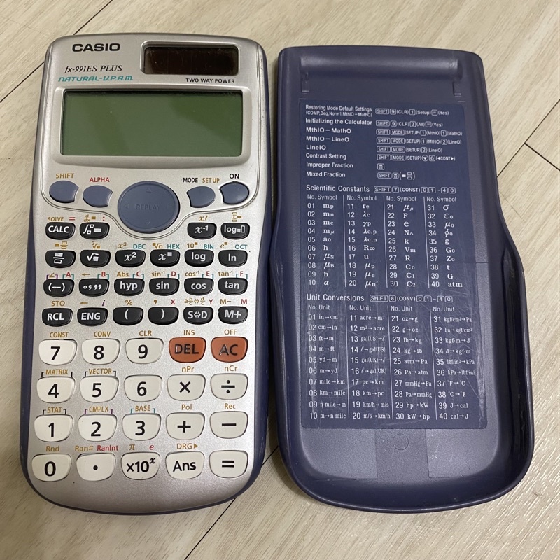 卡西歐 CASIO FX-991ES PLUS工程 電子計算機 專業計算器 | 蝦皮購物