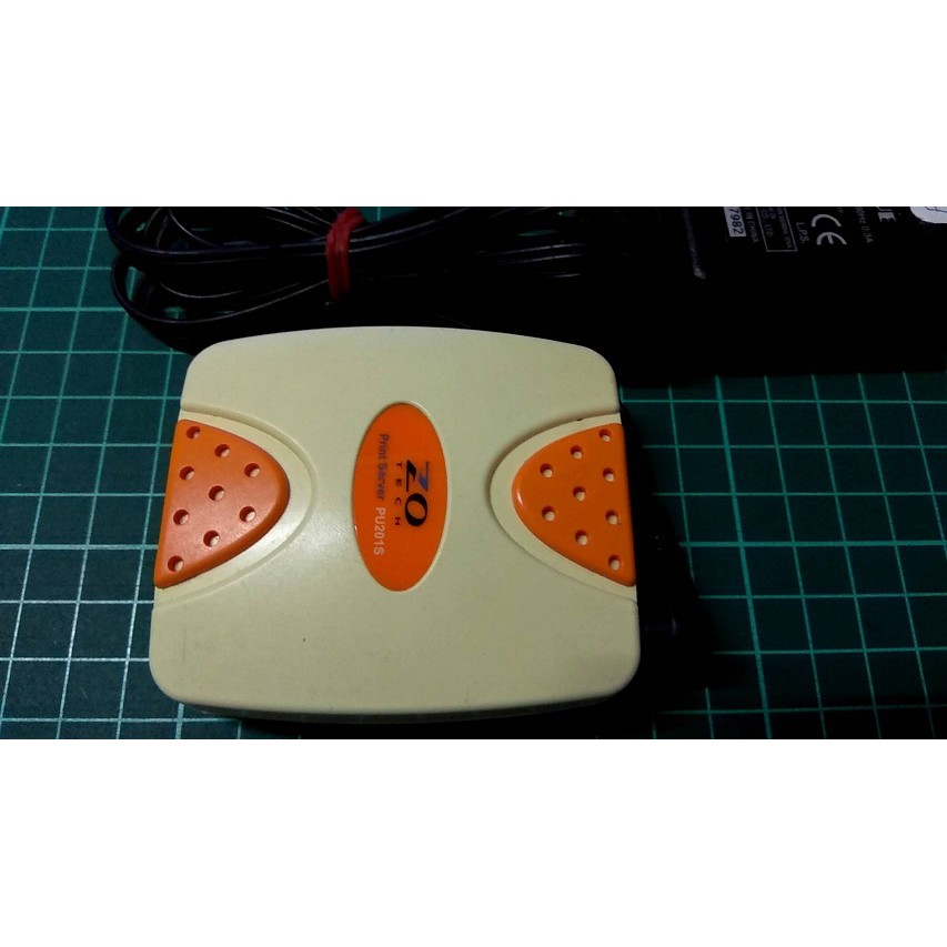 ZO TECH PU201s 高速USB印表伺服器 零壹 print server usb pu201 二手同pu211 | 蝦皮購物