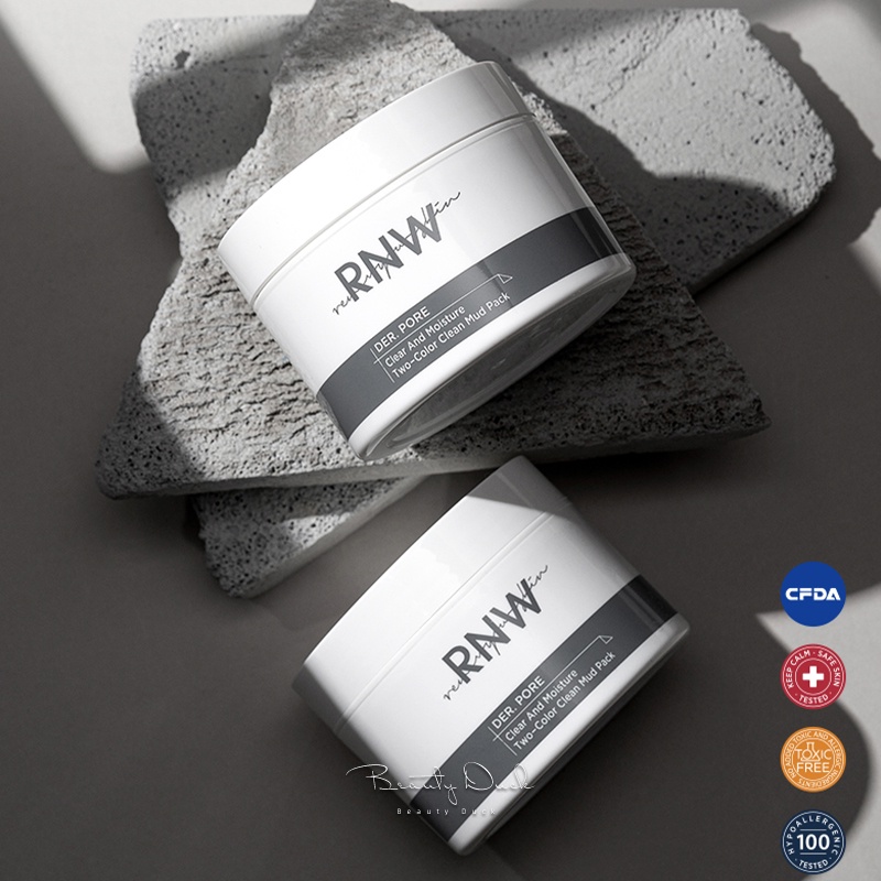 如薇RNW 淨潤水肌雙色清潔泥膜 100g - 台灣現貨【美美鴨旗艦店】 | 蝦皮購物