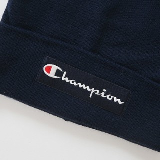 【紐約范特西】2016 日版 Champion BOX LOGO BEANIE 毛帽 C8-J708C 毛線帽 黑 深藍 | 蝦皮購物