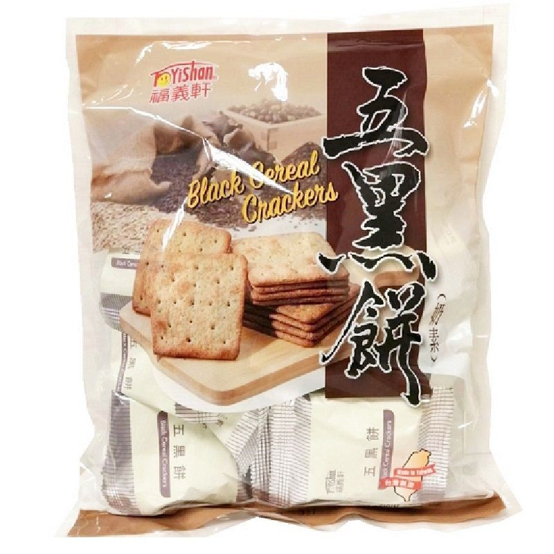 Taiwan Should Buy[FuYishan]black cereal crackers(約320公克) | 蝦皮購物