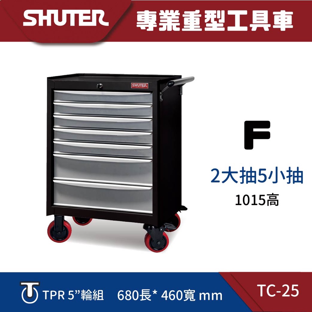 樹德 TC活動工具車 重型工具車 工作車 工具車 置物車 零件收納車 工具收納車 工具推車 鏸 工具櫃 抽屜櫃 手推車 | 蝦皮購物