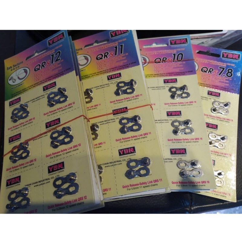 6 YBN QRs 7 8 9 10 11 12 Speed Chain Quick Link Connectors | 蝦皮購物