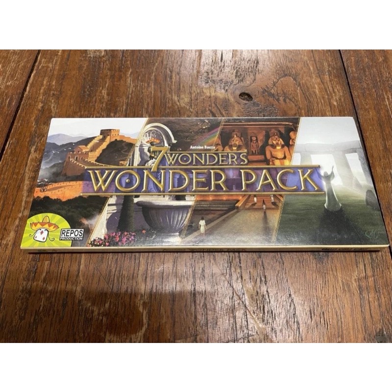 7 Wonders - Wonder Pack 英文版 （擴充）（全新) | 蝦皮購物