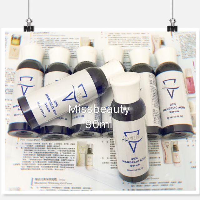 鎧悅公司貨 ANYYOUNG 杏仁酸柔皙煥膚液 10% 20% 30% 90ml | 蝦皮購物