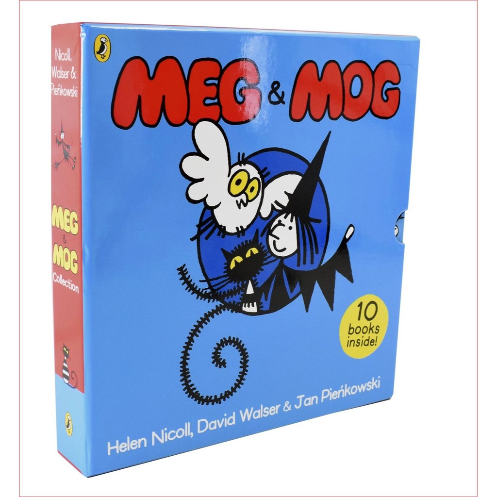 Meg and Mog Collection - 10 Books (Collection) $950 (-MEMG-) | 蝦皮購物