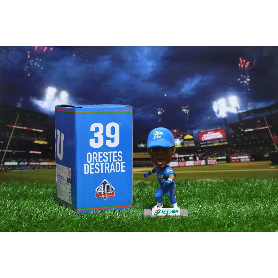 SGA NPB 2018 日職 埼玉西武獅 ORESTES DESTRADE 迪斯多蘭 公仔 AKD連線 BOOM OB | 蝦皮購物