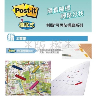 3M 684-4 抽取式箭頭標籤 | 蝦皮購物