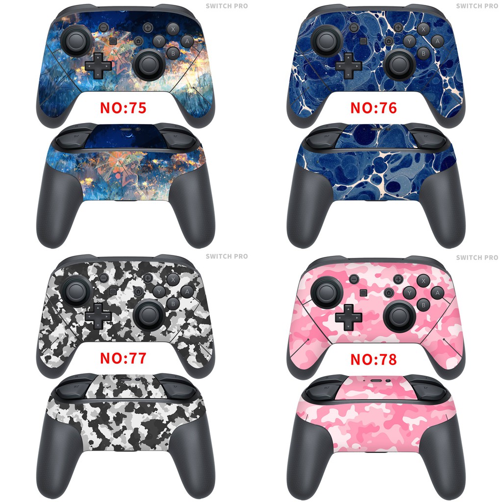 NSpro 多款 NS Switch pro 原廠 手柄 痛貼 貼紙 痛機貼 貼膜 彩貼 DIY 75-110 | 蝦皮購物