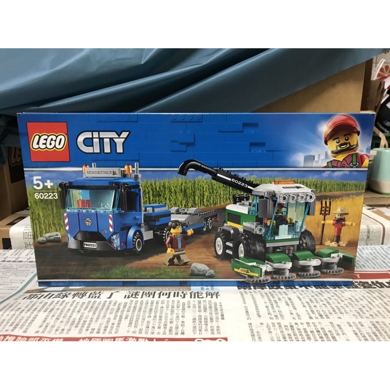 LEGO 60223 CITY 城市系列 收割機運送車 | 蝦皮購物