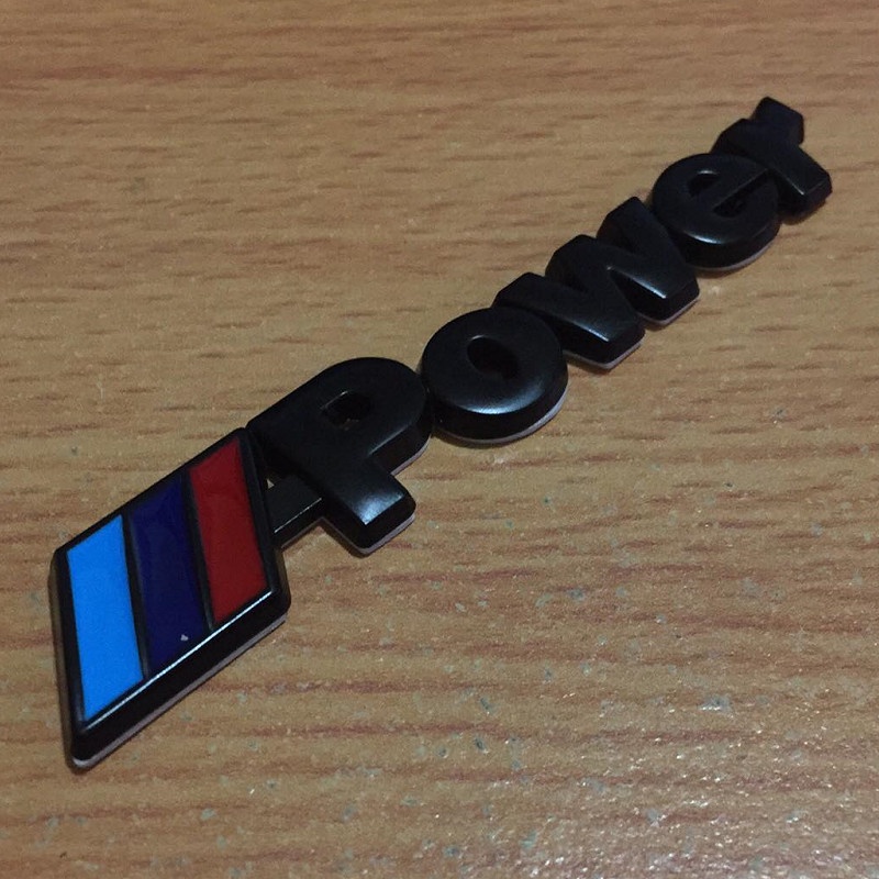 BMW M-POWER 車身貼 E30 E34 E36 E38 E39 E46 E60 E65 F10 F01 F02 | 蝦皮購物