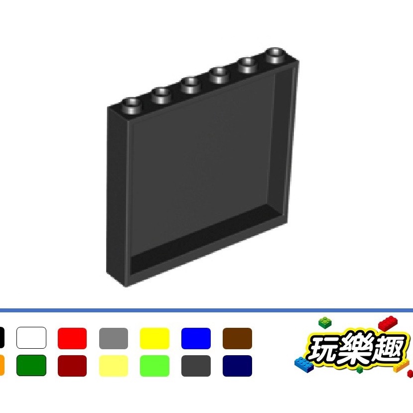 玩樂趣 LEGO樂高 59349 Pane牆面 1 x 6 x 5 二手零件 2F40C | 蝦皮購物