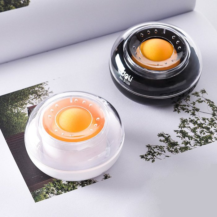 【singcoco】濕手器 財務會計專用 圓形濕手器 點鈔缸 沾水盒 滾珠點錢海綿缸 辦公用品文具 | 蝦皮購物