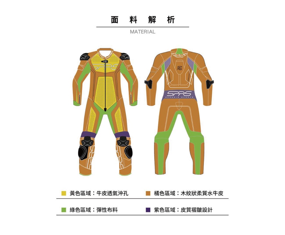 [安信騎士] SPRS 速比爾 GP TECH2 競技連身皮衣 連身皮衣 防摔衣 GP TECH 2 | 蝦皮購物
