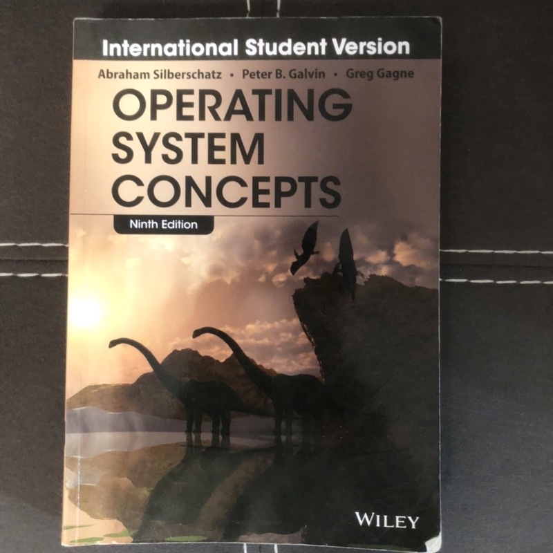 Operating System Concepts 9th edition 八成新 恐龍本 原文書 | 蝦皮購物
