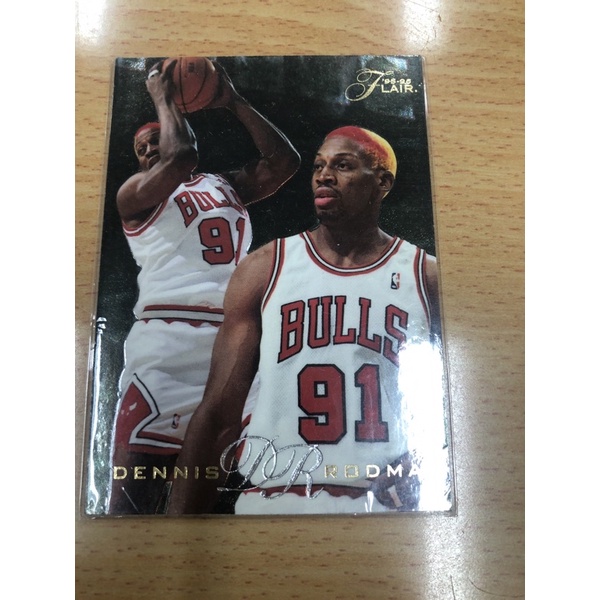 羅德曼 Dennis Rodman NBA 球員卡 公牛隊 馬刺隊 籃板王 壞小孩 球員卡 | 蝦皮購物