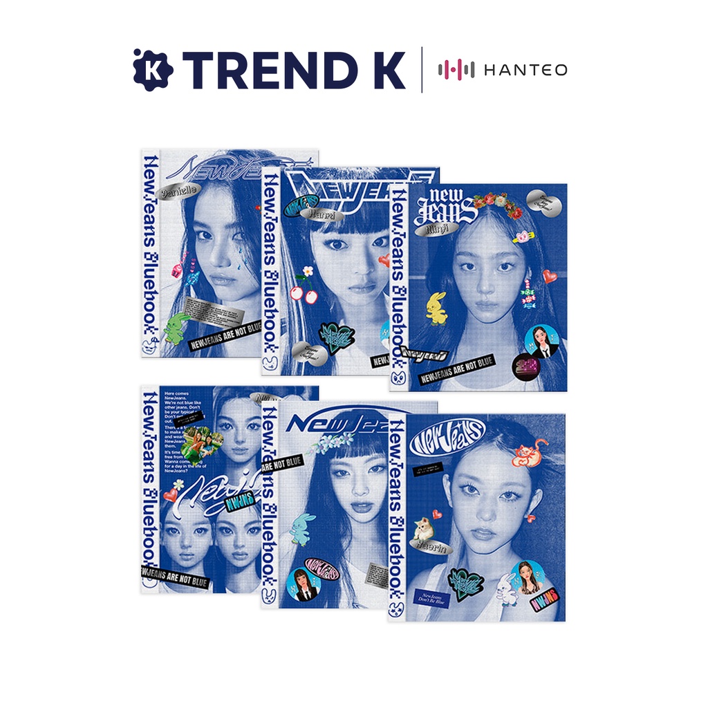 NewJeans - 1st EP [New Jeans] (Bluebook ver.) | 蝦皮購物