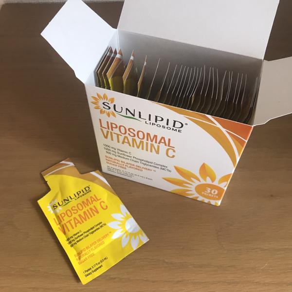 🍋SunLipid脂質體維生素C 吸吸包 整盒 小包Liposomal Vitamin C 維他命C 中鏈脂肪酸MCT | 蝦皮購物