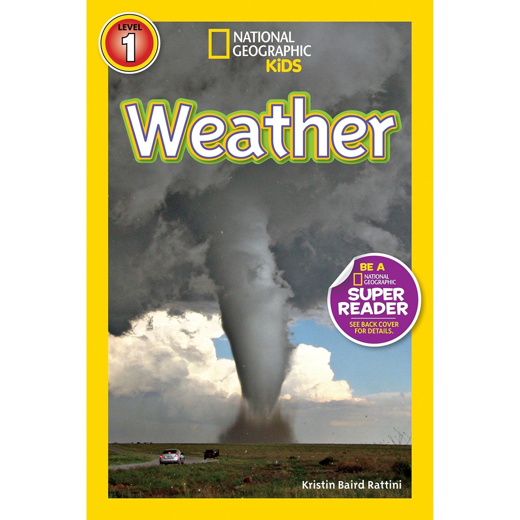 (NGR-L1) Weather 天氣 英文讀本 國家地理 分級讀本【歌德書店】 | 蝦皮購物