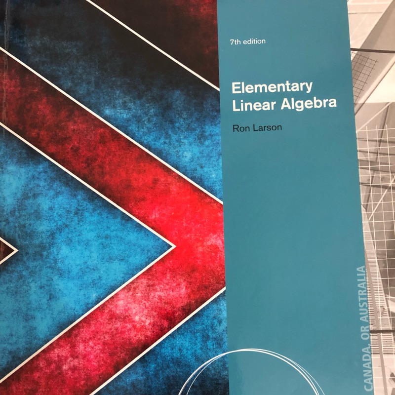 Elementary linear algebra (7th edition) 管理數學 線性代數 | 蝦皮購物 Elementary linear algebra (7th edition) 管理數學 線性代數 | 蝦皮購物