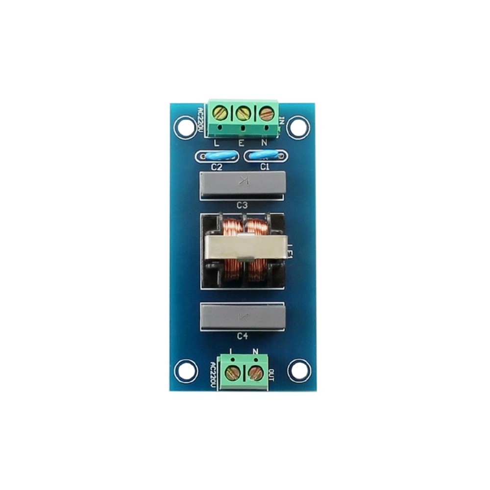 ⚡電世界⚡ EMI 濾波器 聲音提升利器 濾波插座 慮波模塊 電源濾波 耐電流220V 2A [1468-1] | 蝦皮購物