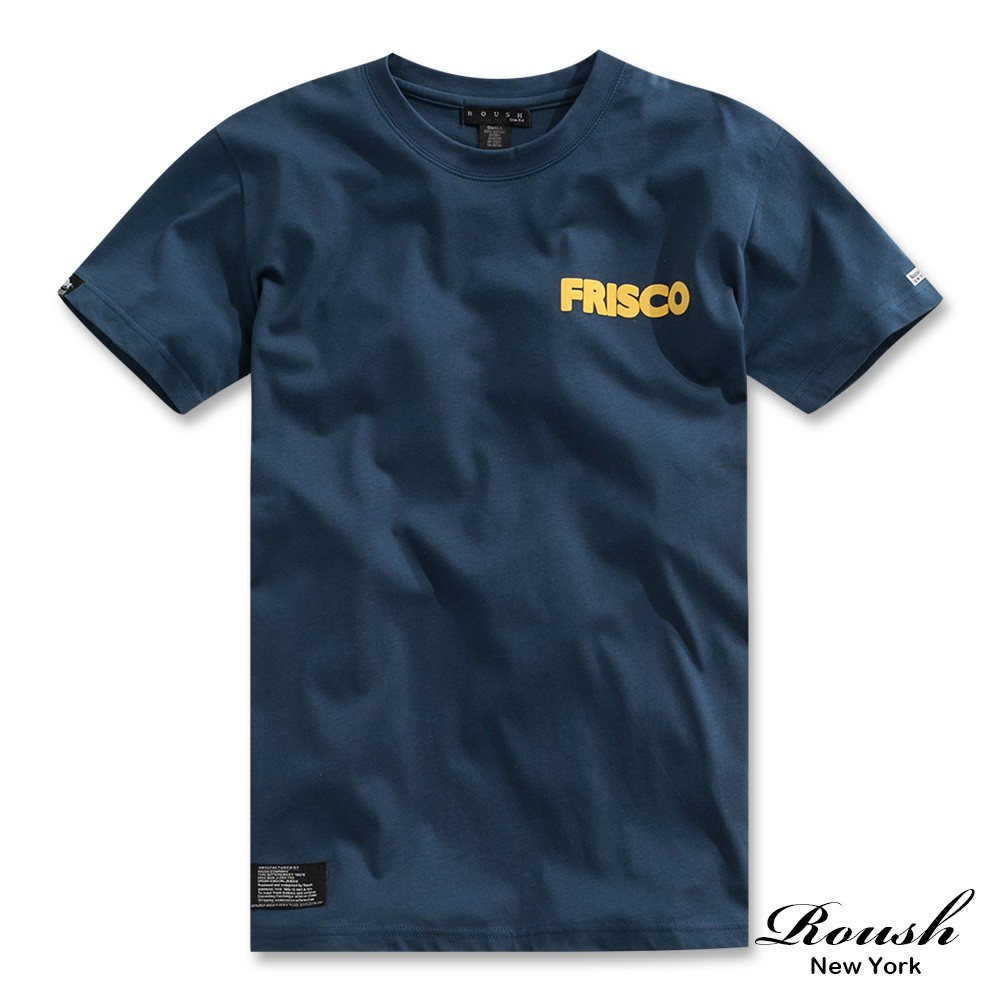 Roush - FRISCO立體發泡膠印短TEE【2010185】 | 蝦皮購物