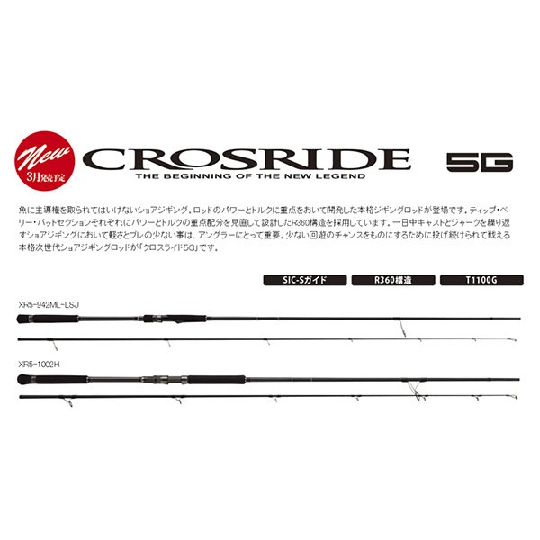 [NEMOSHOP] 2021新品到貨 Major Craft CROSRIDE 5G 公司貨有保固 #岸拋竿 | 蝦皮購物