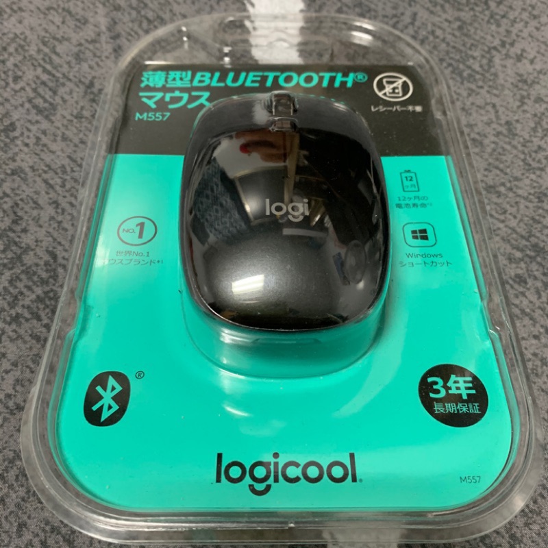 羅技 Logicool M557 藍牙無線滑鼠 | 蝦皮購物