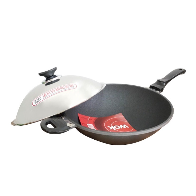 台灣製 Miyaco 米雅可遠紅外線陶瓷炒鍋不沾炒菜鍋 28/30/35cm平底鍋 33/36/39/42cm炒鍋 | 蝦皮購物