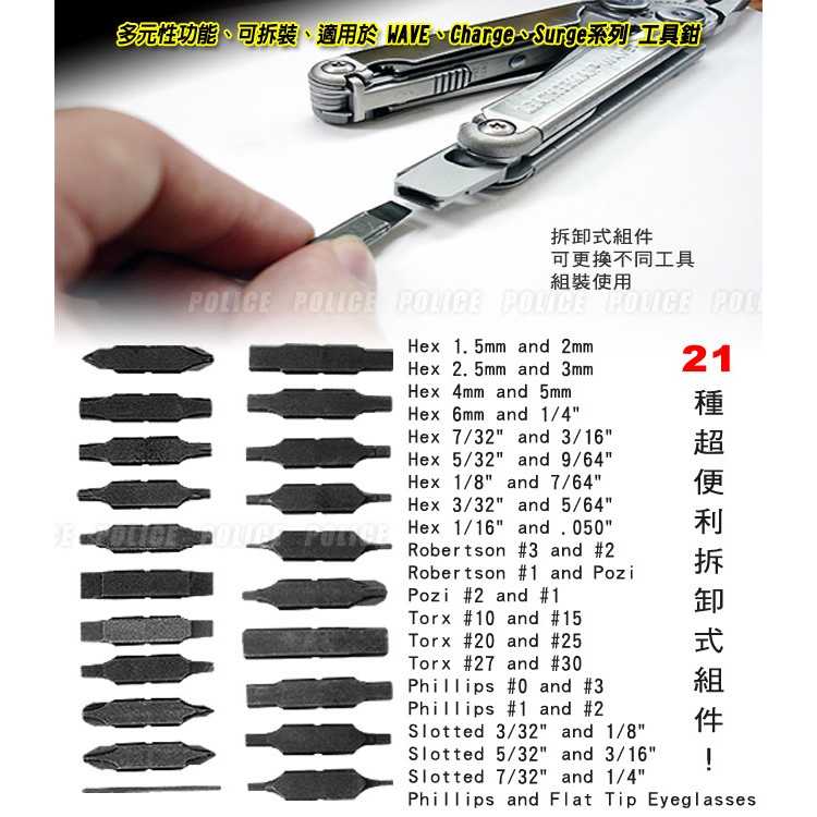 【電筒魔】 全新 公司貨 Leatherman BIT KIT 可拆式工具組 工具鉗 系列工具包 #931014 | 蝦皮購物